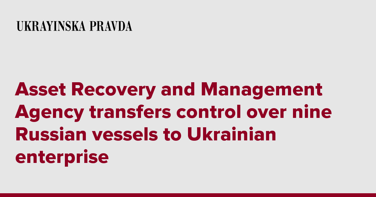 Asset Recovery and Management Agency transfers control over nine ...