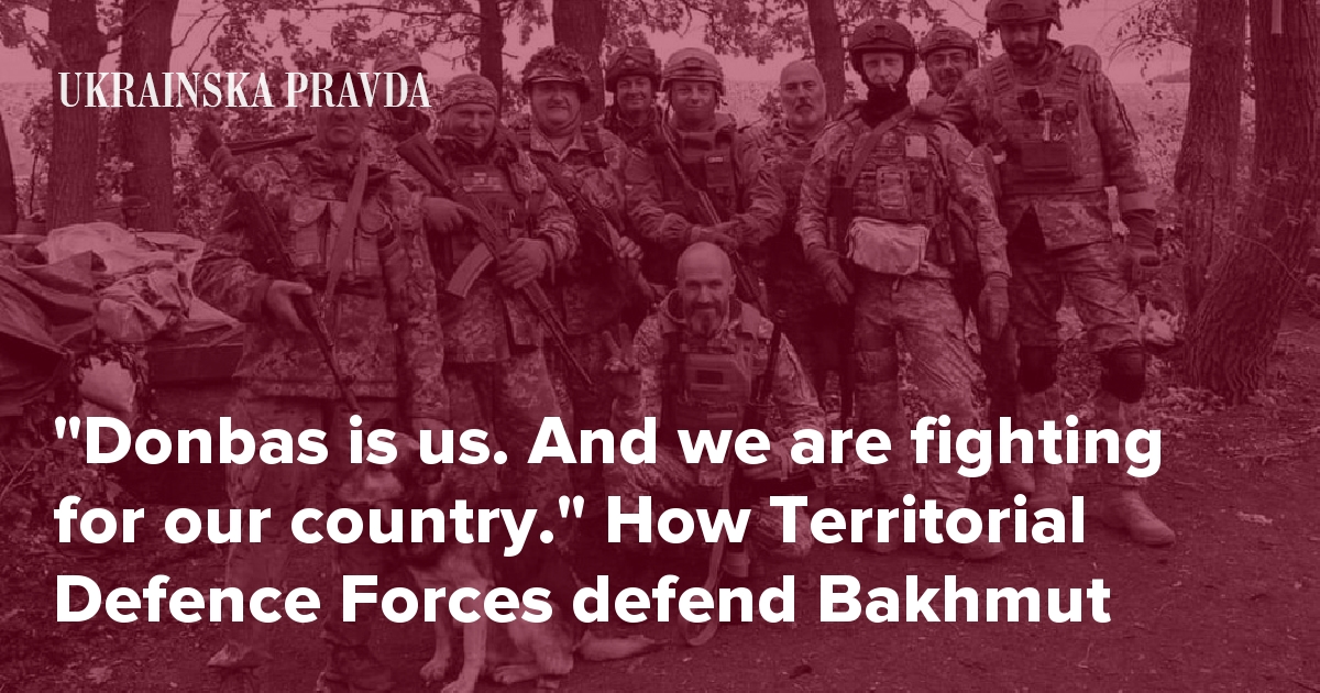 ''Donbas is us. And we are fighting for our country.'' How Territorial ...