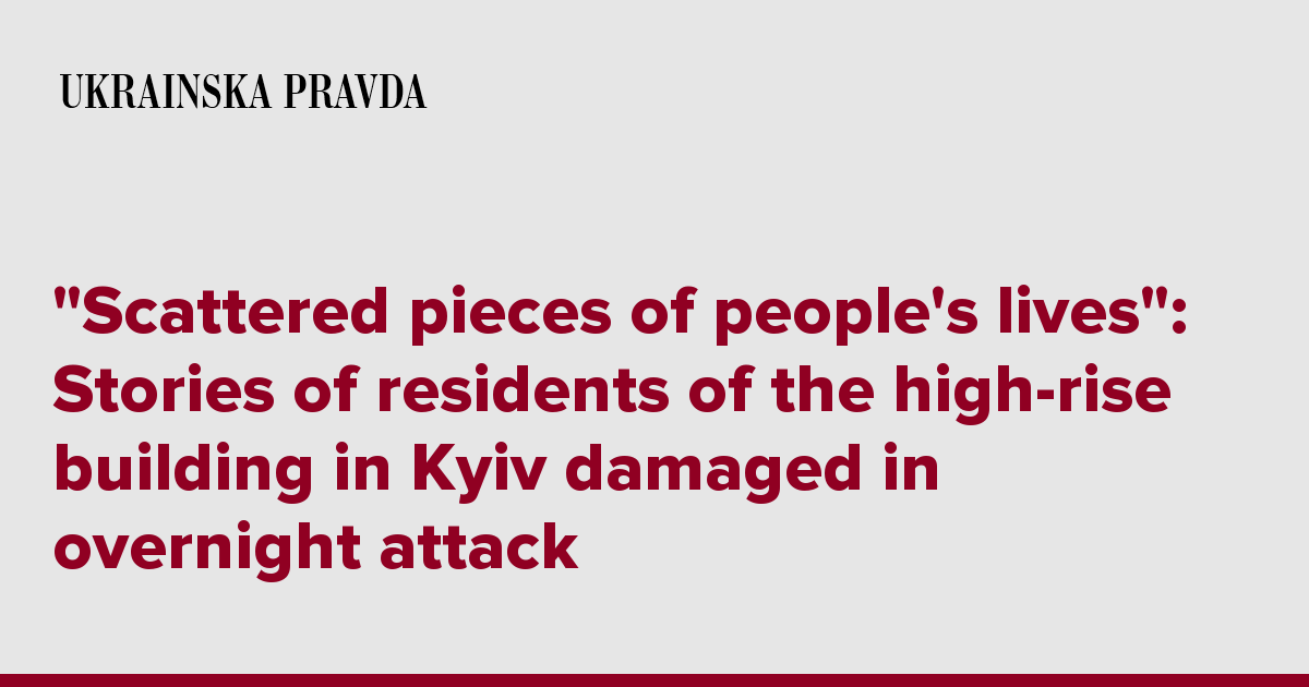 ''Scattered pieces of people's lives'': Stories of residents of the ...