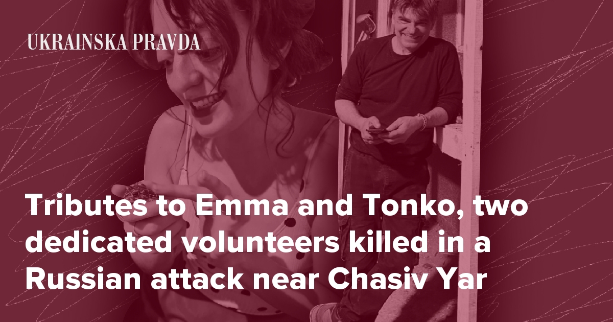 Tributes to Emma and Tonko, two dedicated volunteers killed in a ...