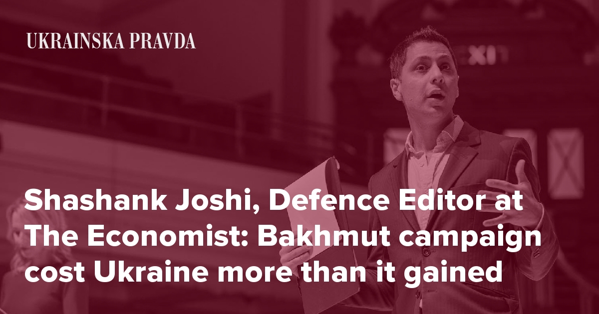 Shashank Joshi on Ukraine’s Commander-in-Chief, battle of technology, defence of Bakhmut ...