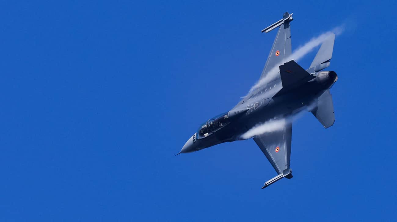 Ukrainian Pilots Conduct Strike Mission Training On F 16s Ukrainian