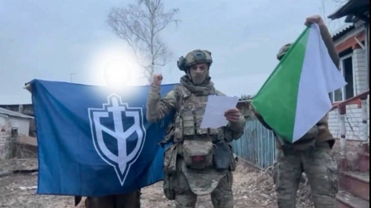 Sibir battalion claims to have raised flag in another Russian ...