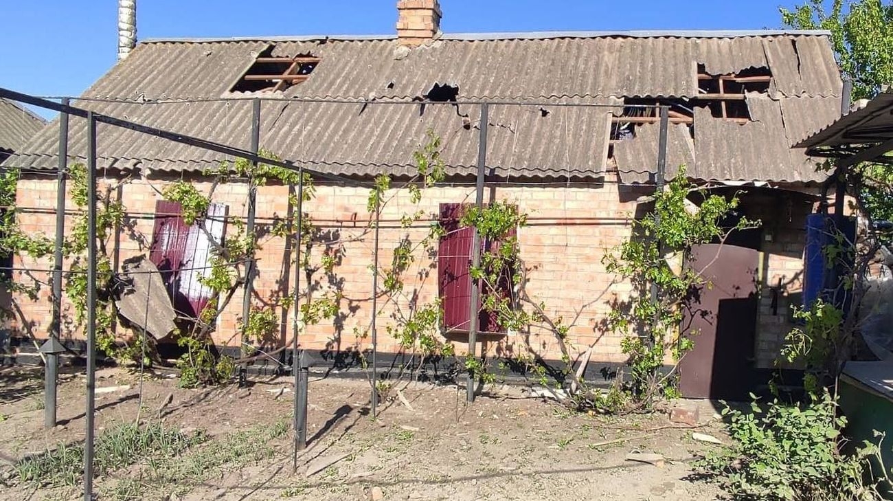 Russians attack Nikopol district, injuring woman | Ukrainska Pravda