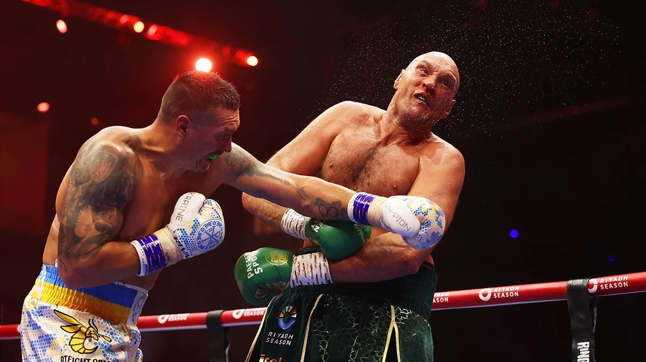 Ukrainian boxer Usyk has defeated his opponent Fury and become ...
