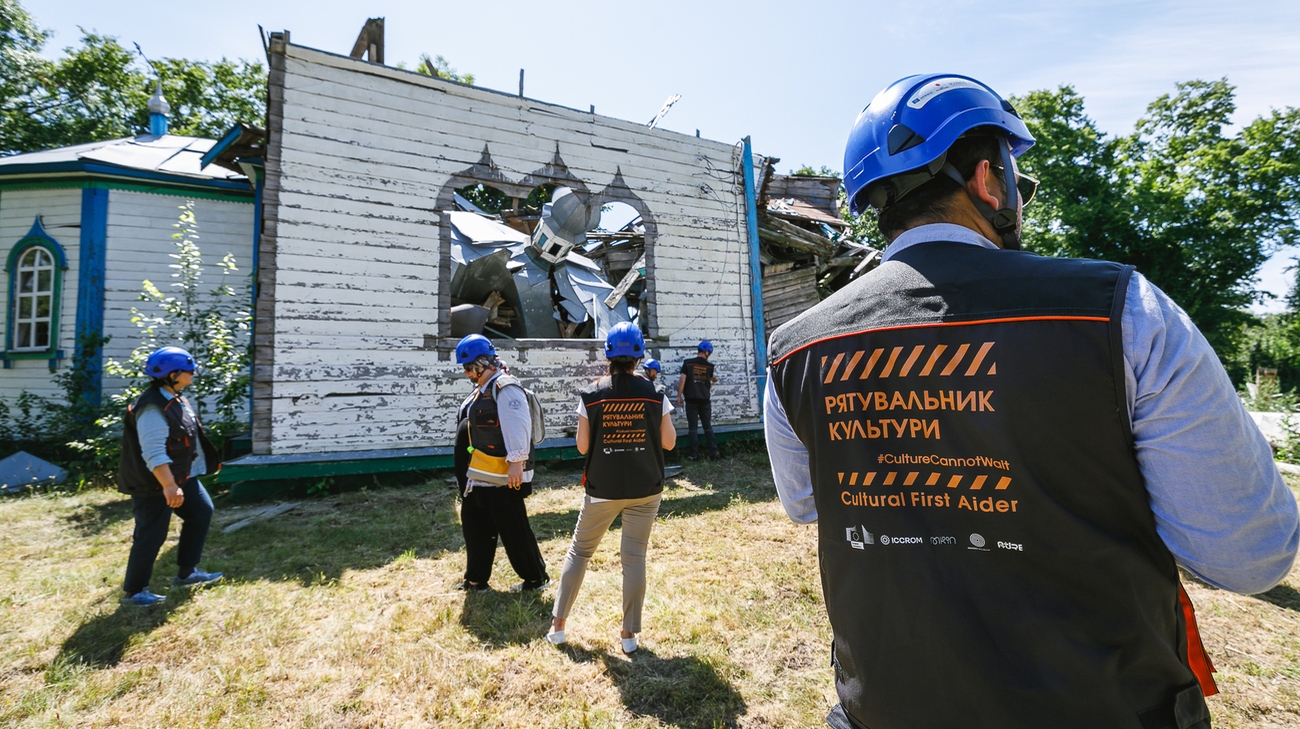 First team of cultural first aiders created in Ukraine – photos | Ukrainska Pravda