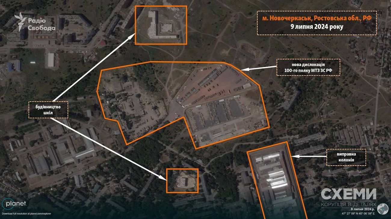 Russians set up new military base 200 km from front line | Ukrainska Pravda