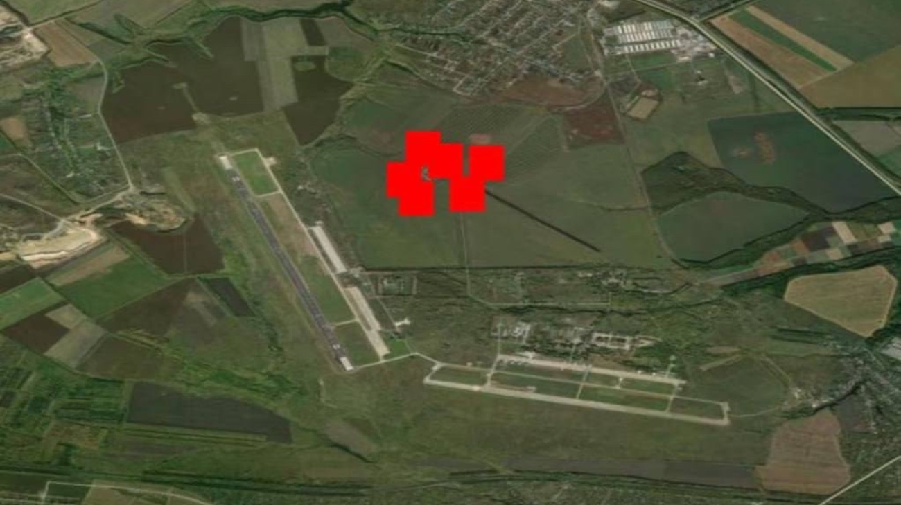 Satellite spots fire at Russian Lipetsk air base – photos | Ukrainska Pravda