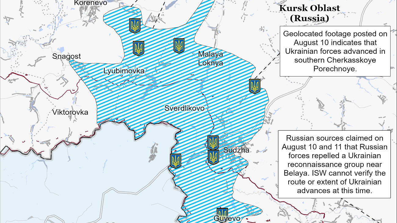 Operation in Kursk Oblast allows Ukraine to seize initiative in one ...