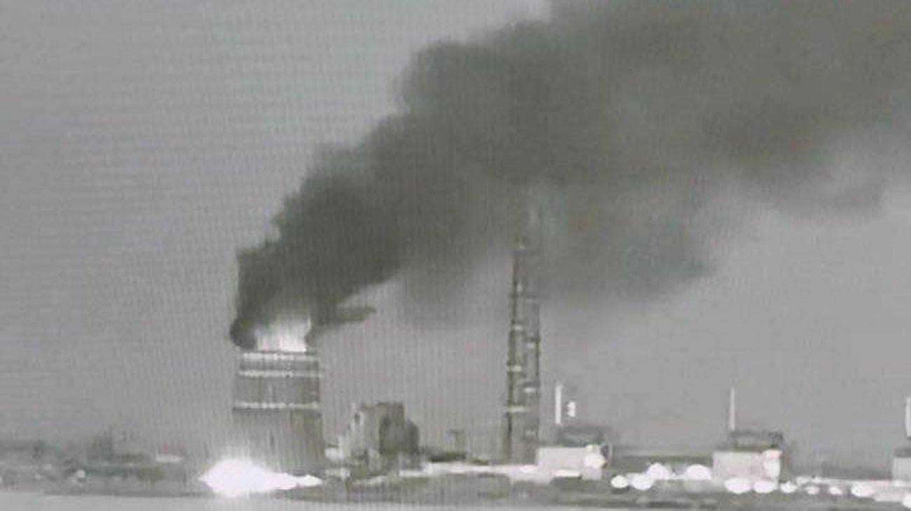 Fire at Zaporizhzhia Nuclear Power Plant extinguished | Ukrainska Pravda