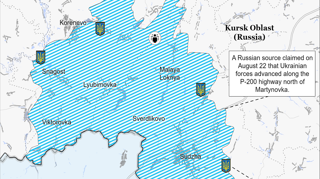 Ukrainian forces continue to advance near Sudzha in Russia's Kursk ...