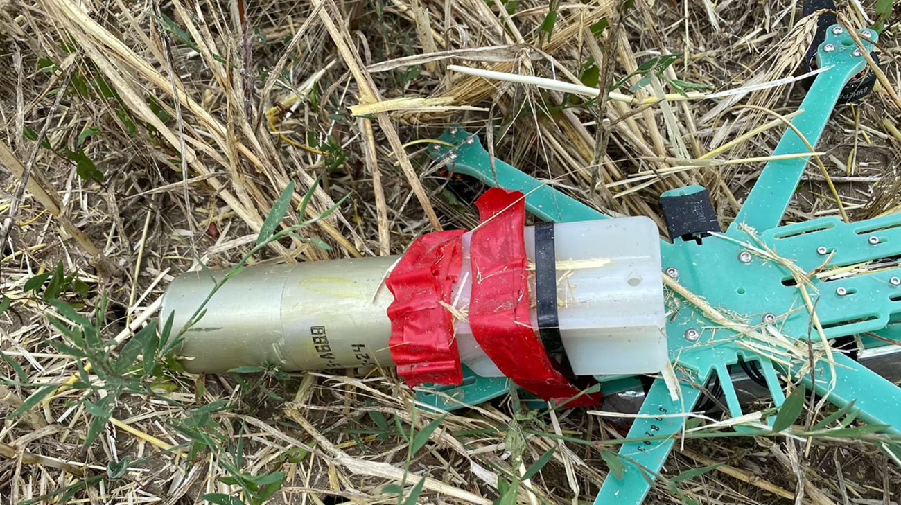 Russians drop explosives from drone on bus stop in Kherson, injuring ...