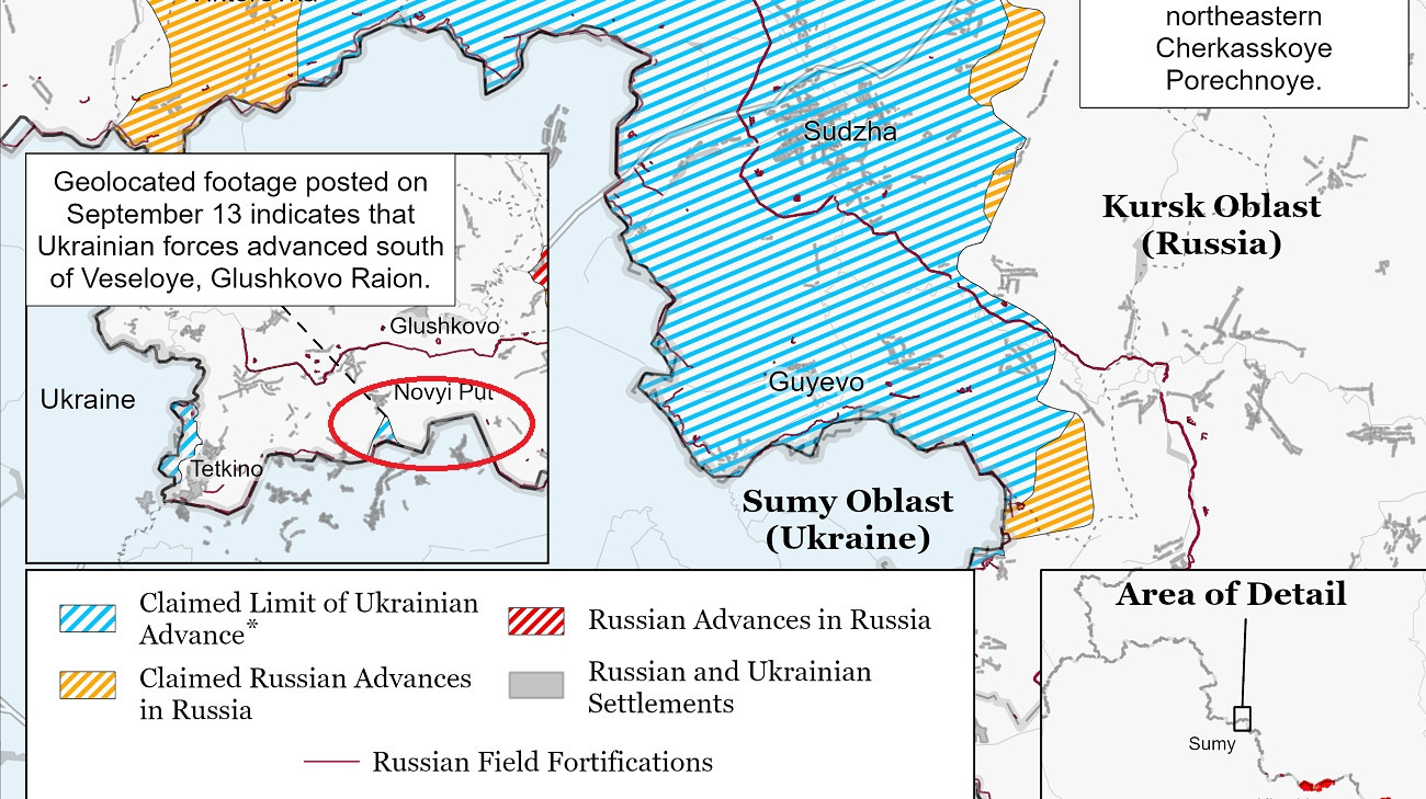 Isw Українські війська зайшли в ще один район Курської області