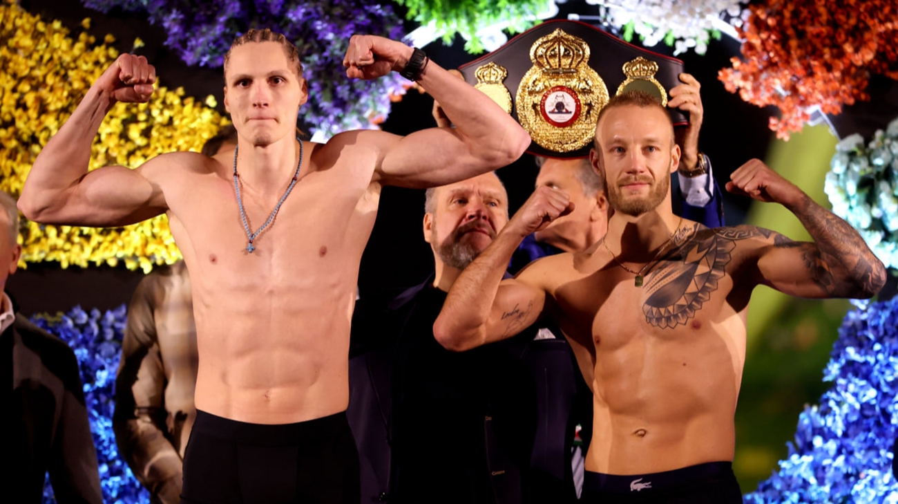 Ukrainian boxer Lapin confidently defeats French Colin in undercard of ...