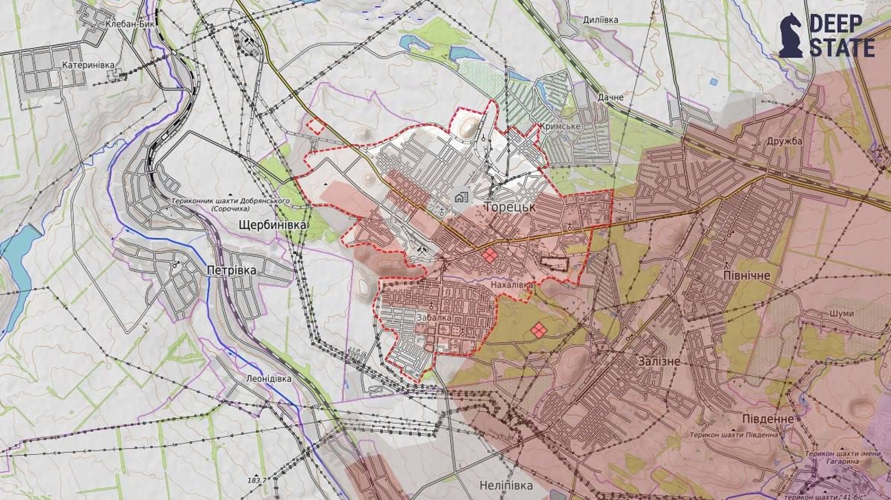 Operational situation in Toretsk keeps worsening – DeepState ...