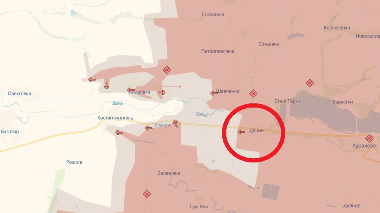 Russians occupy Dachne and Zelenivka, advance near several villages in ...