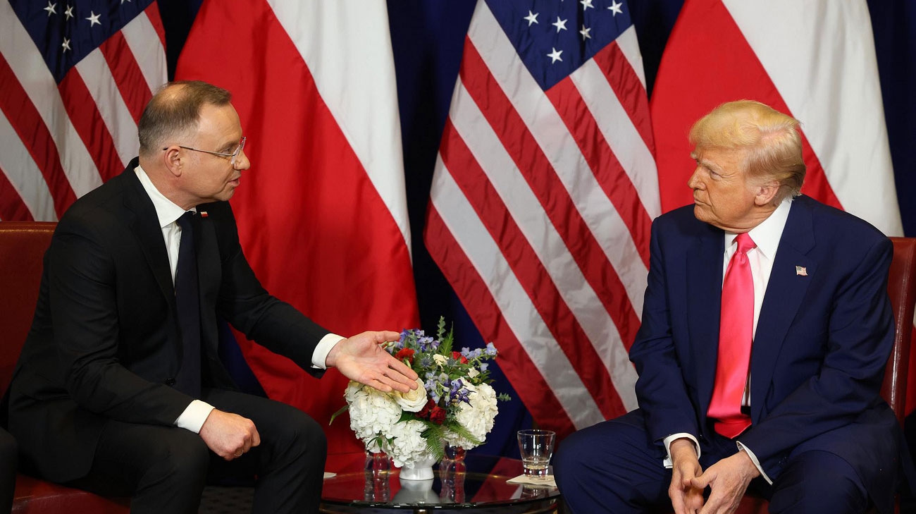 Польща радо прийме американські війська якщо Німеччина їх не хоче Дуда Українська правда