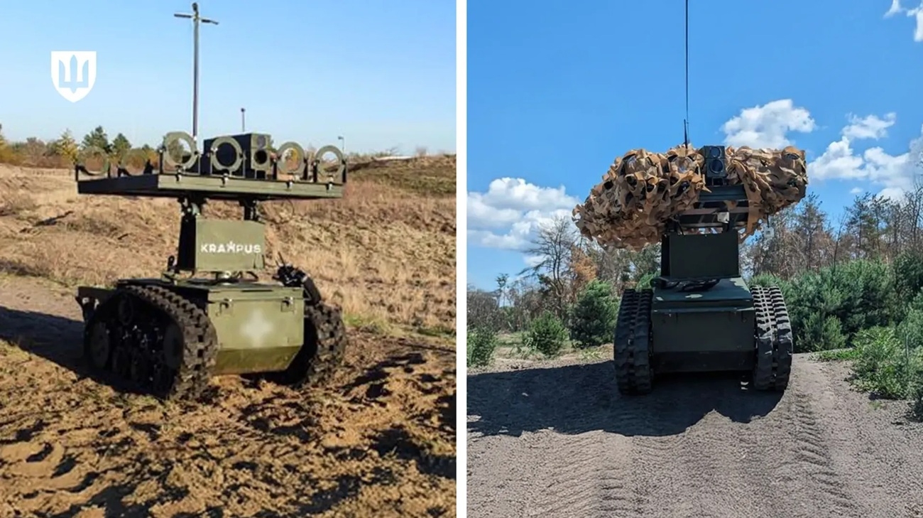 Robot with Ukrainian flamethrower: Ukraine's Defence Ministry codifies ...
