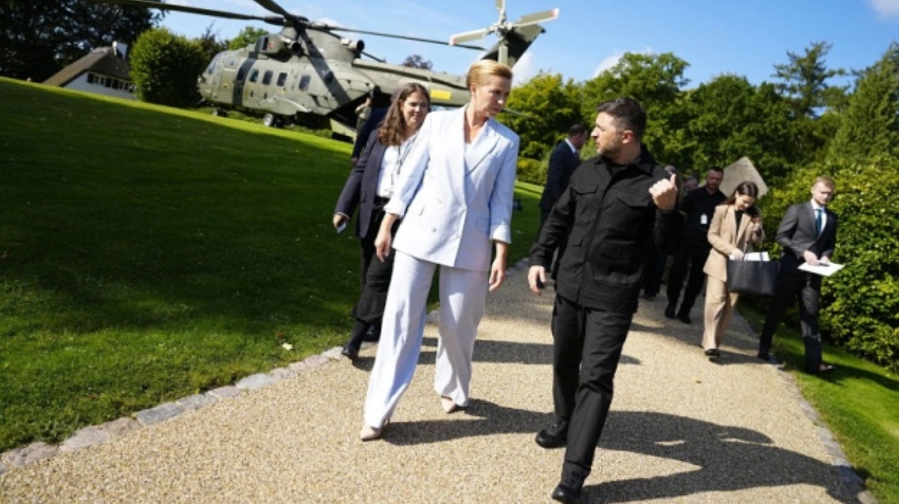 Zelenskyy arrives in Denmark | Ukrainska Pravda