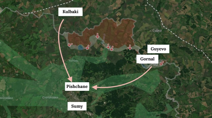 Russians reach outskirts of Sumy with tubed artillery fire – map ...