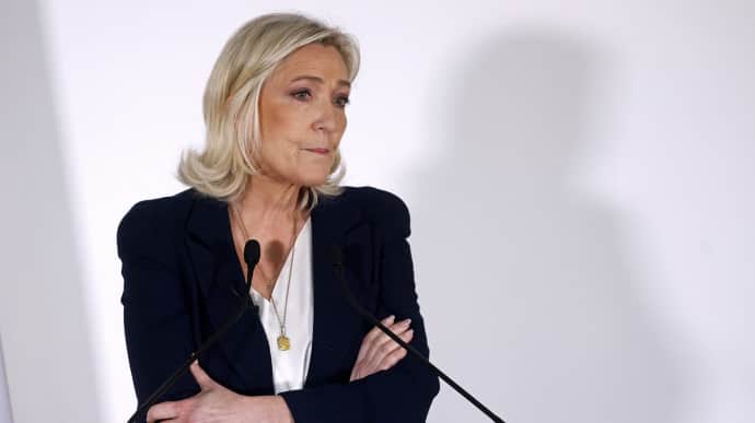 French far right politician Le Pen Promising Ukraine NATO and EU membership is a big lie and risk for peace Ukrainska Pravda