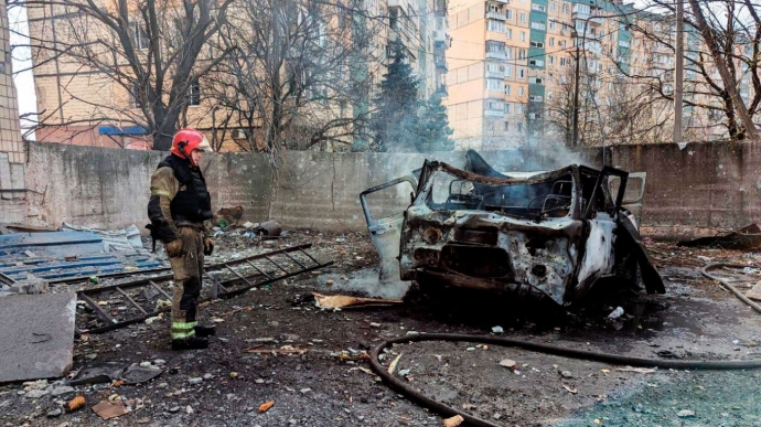 Eight people injured in Russian ballistic missile strike on Kryvyi Rih ...